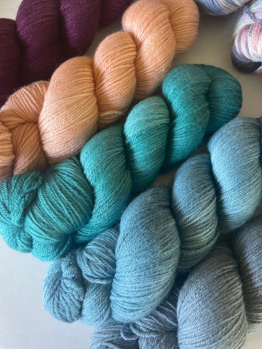 GSY Merino SRS 4 ply Yarn | Block Colours | Vadablue