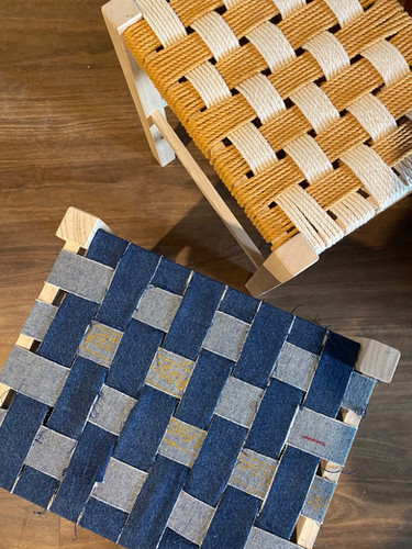 DIY Wooden Woven Stool Kit | Vadablue