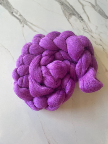 Orchid | Merino Combed Top | Wool Roving