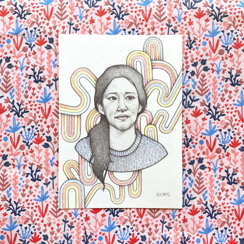 MARA – Original Drawing | Kristyn Dors