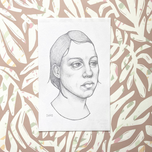 NIKKI – Original Drawing | Kristyn Dors