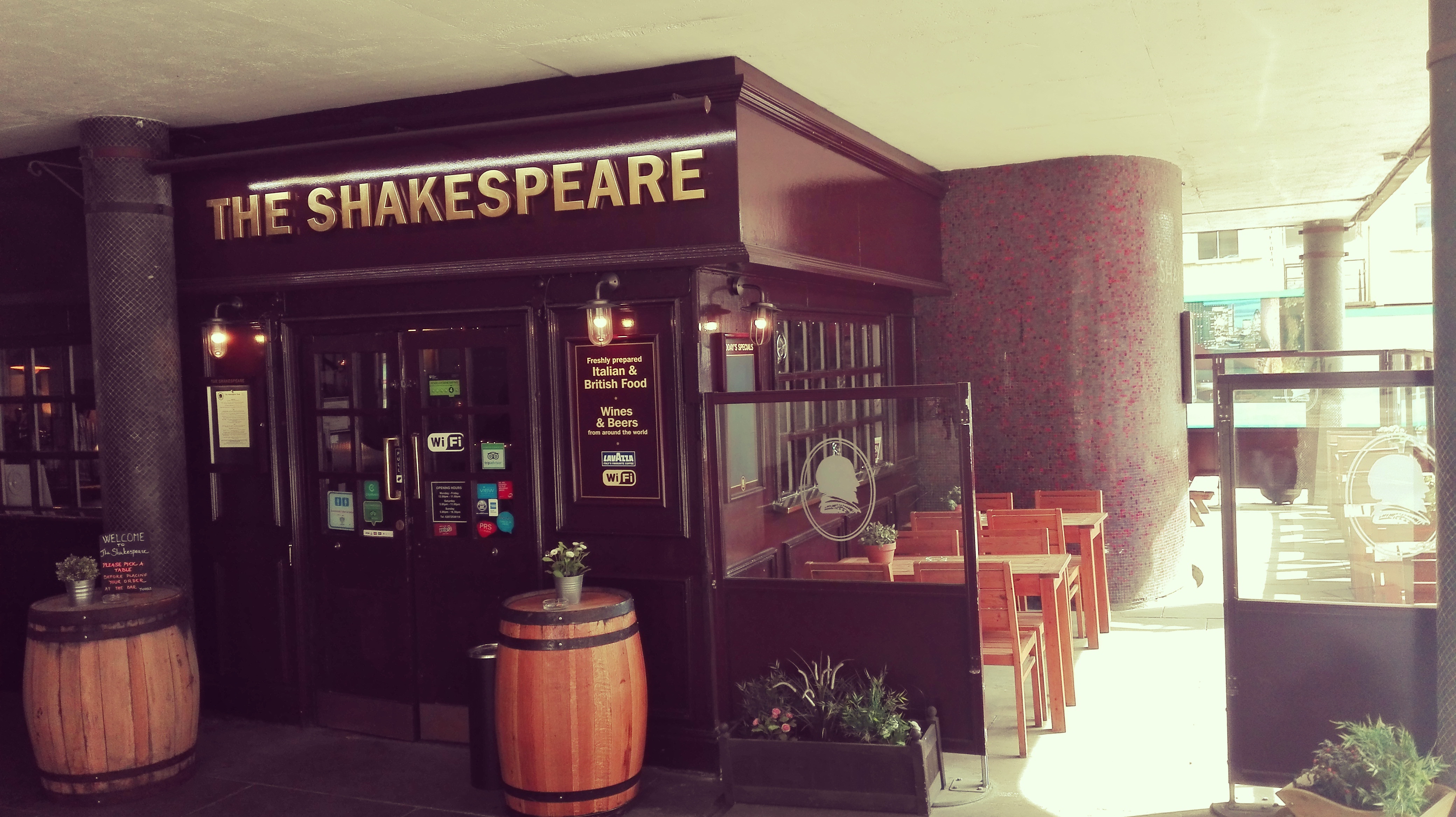 The Shakespeare | Pub & Restaurant | Barbican