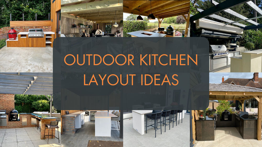 Outdoor Kitchen Layout Ideas 🤩 | AOS Kitchens