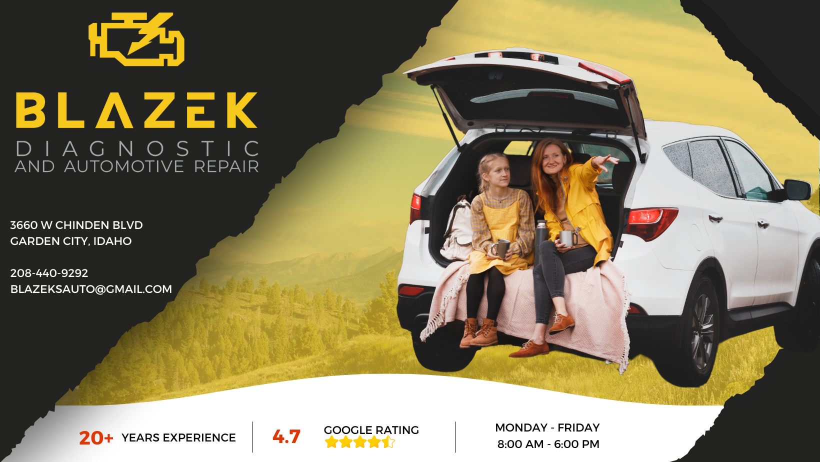 Home | Blazek Diagnostic & Automotive Repair