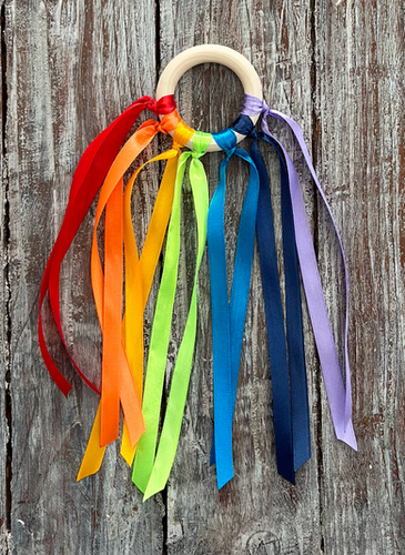 Sensory Ribbon Ring | Nanny & Co