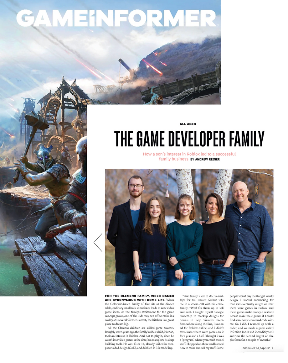 Game Informer Article | Simple Games