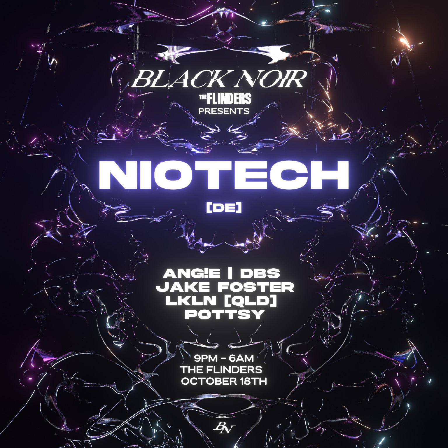 BLACK NOIR presents: NIOTECH 🇩🇪 [DE] | BLACK NOIR