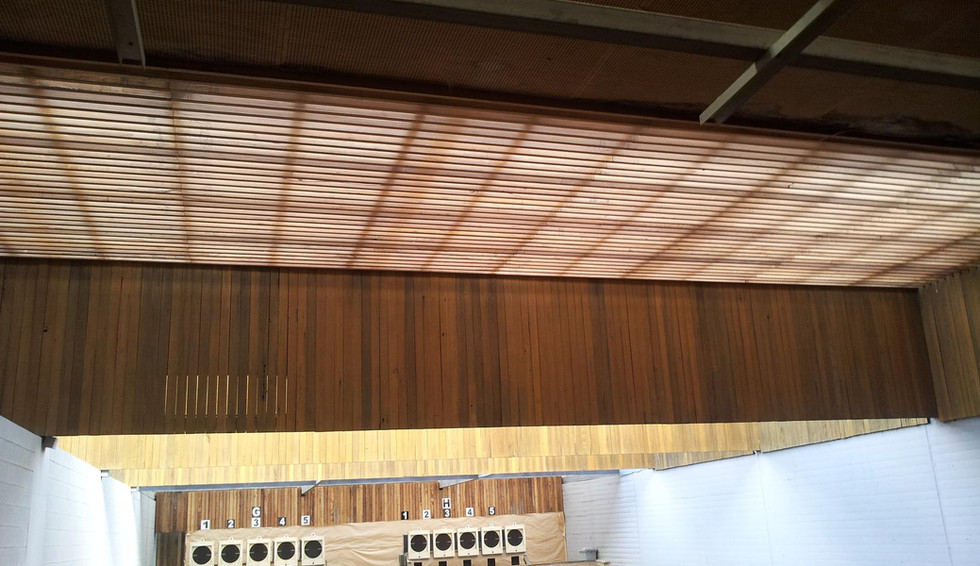 Timber Baffle | Touch Station