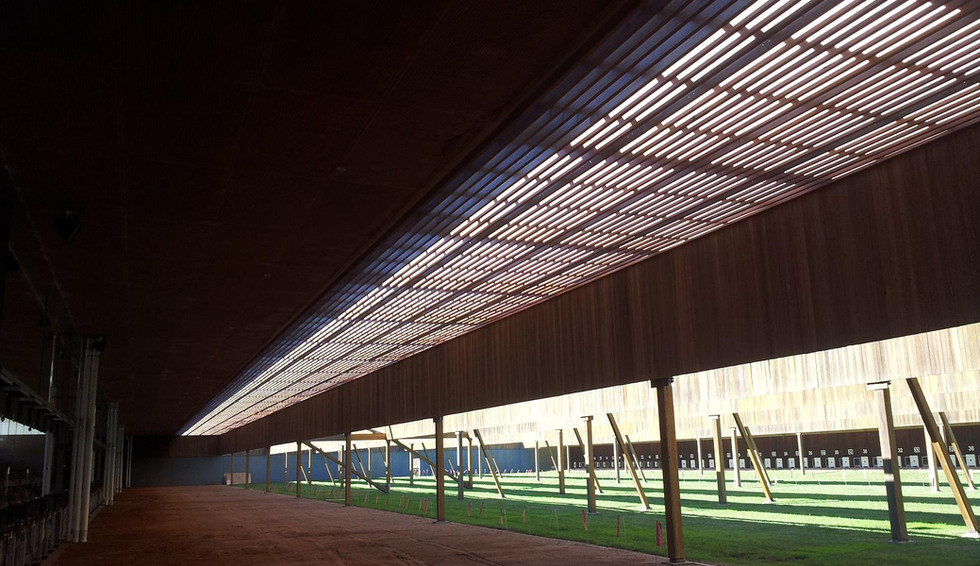 Timber Baffle | Touch Station