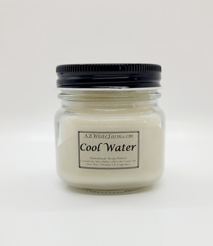 Cool Water Body Butter 8 oz. | KBWHITEFARM