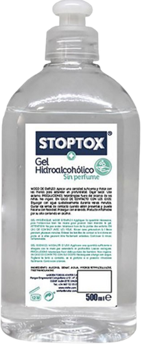 Gel Hidroalcoólico Stoptox 500ml | Terreiro Cash/Carry