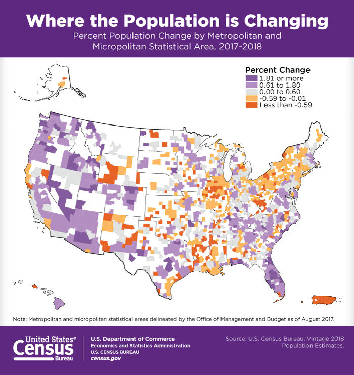 The Fastest-Growing Counties in the U.S. | Xite Healthcare Real Estate ...