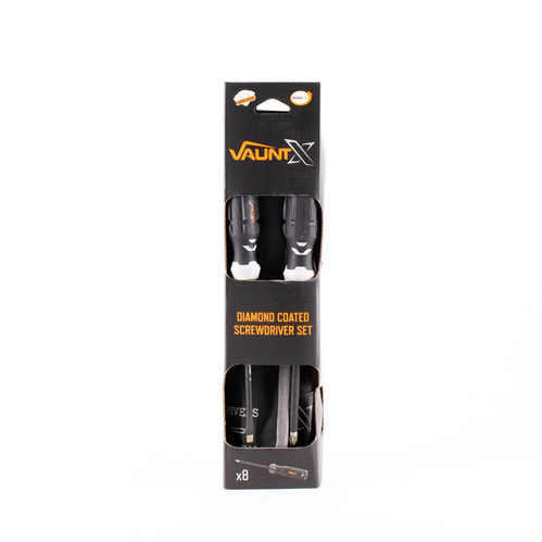 Vaunt X 8 Piece Diamond Tipped Screwdriver Set | clactontoolhire