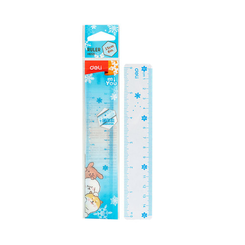 Deli Ruler 15cm | Al Mutanabbi S