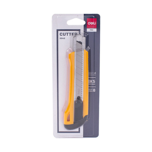 Deli Large Cutter Knife 8 snap-off blades | Al Mutanabbi S