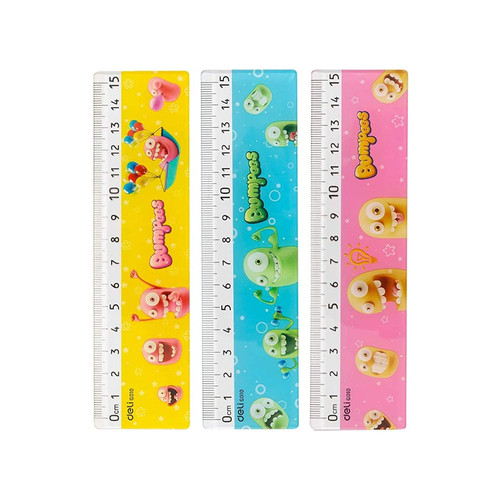 Deli Bumpees Ruler 15cm | Al Mutanabbi S