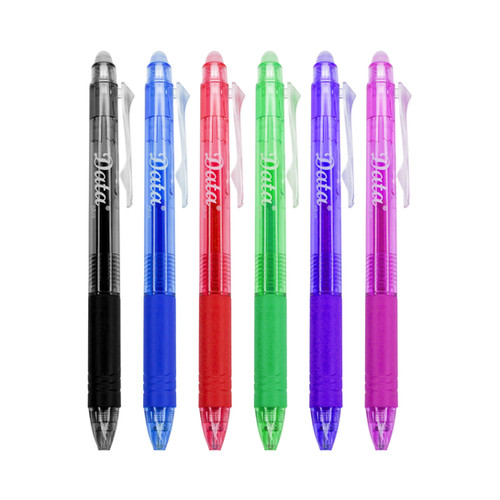 Data Plus Erasable Gel Pen 0.7mm 6 Colors | Al Mutanabbi S