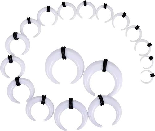 Acrylic Septum Pincher (White) | Doc Black Ink | Gateshead