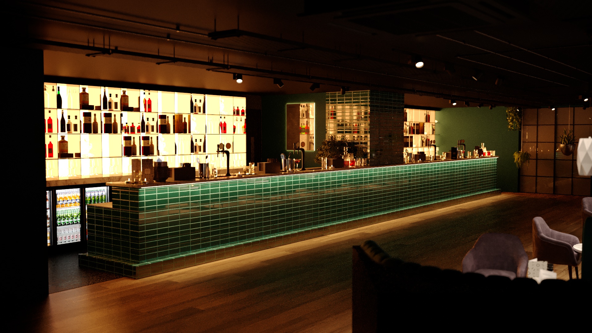 Luke Stringer | Freelance 3D Designer & Visualiser | Bloom Bar