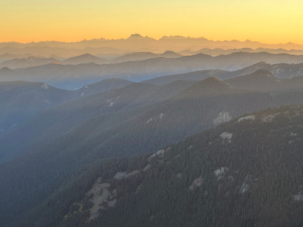 Mount Fremont Fire Lookout Sunrise Hike