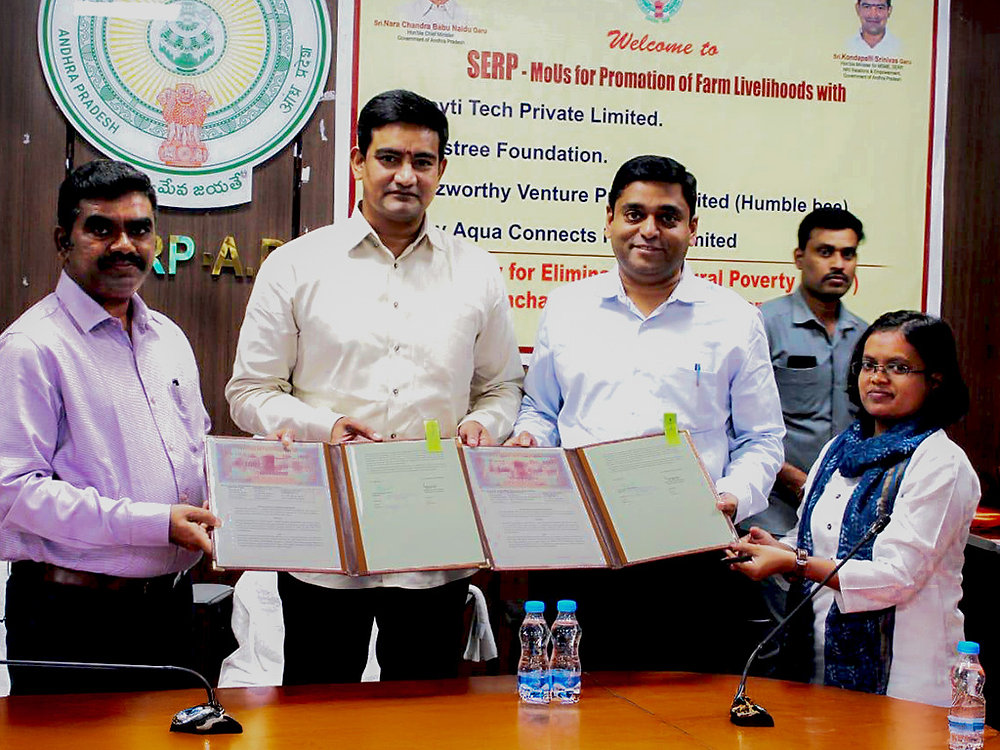 Industree and AP SERP Join Hands to Enable 1,00,000 Women Farmers to ...