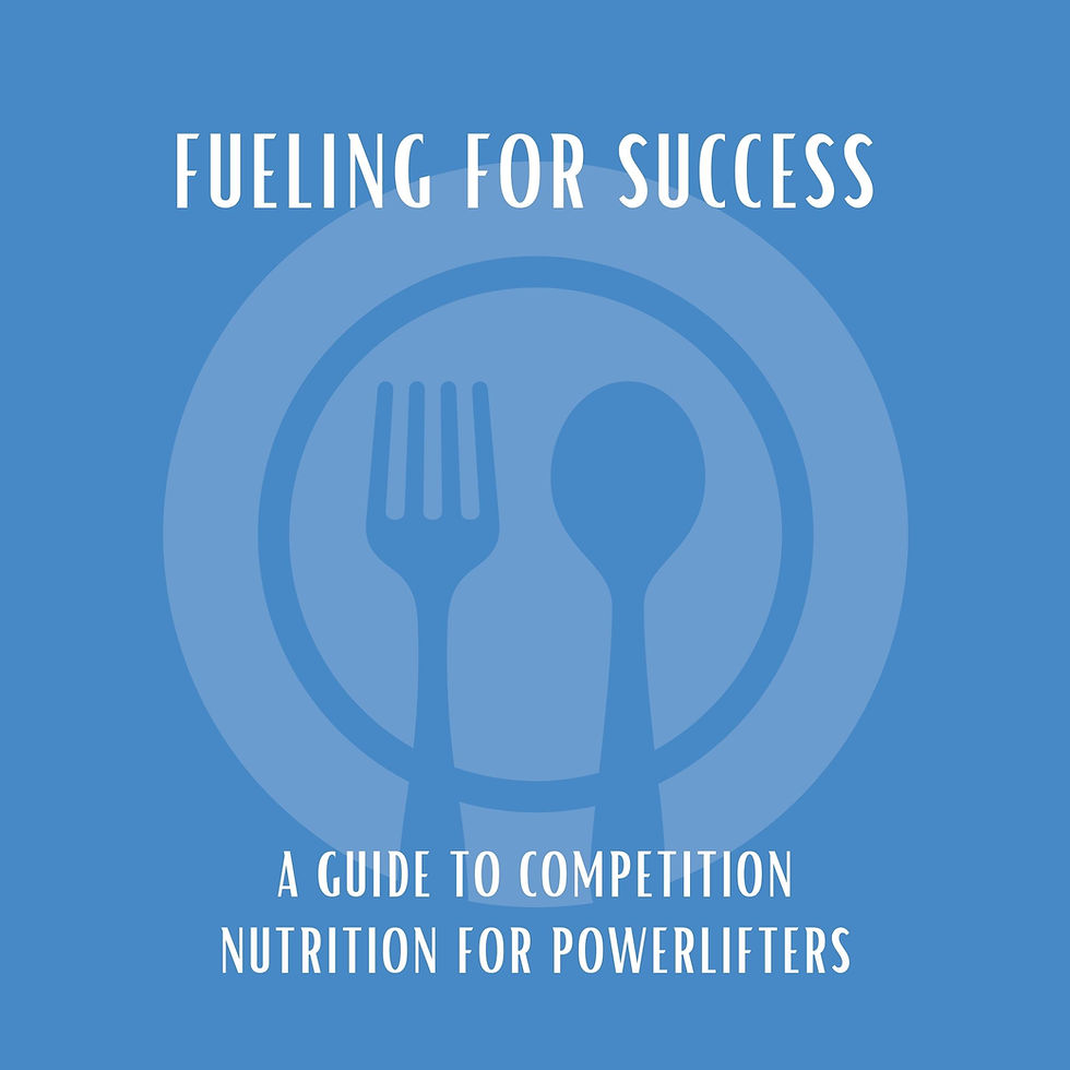 Competition Nutrition Guide | A-Team Athletics