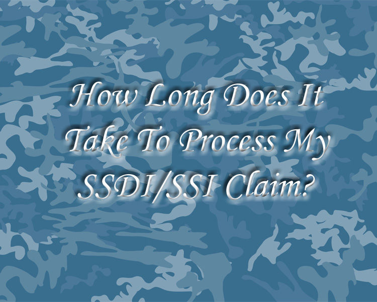 How long does it take to receive an SSDI/SSI disability decision?