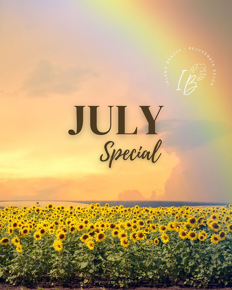 Summer is here🌻 Our June special offer will continue into July as well!