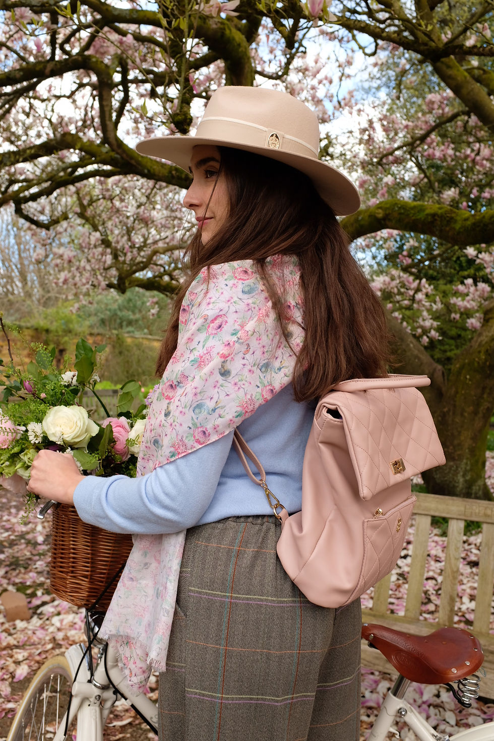 Blooms & Bicycles | Fable England Easy Cycling Handbags | Slow Fashion ...