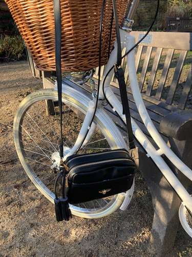 Fable England Classic Black Camera Bag | Blooms & Bicycles