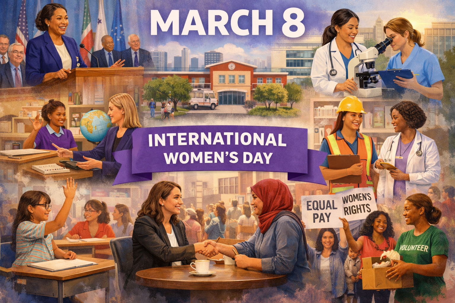 How One Day Became a Global Movement for Women | International Women’s ...