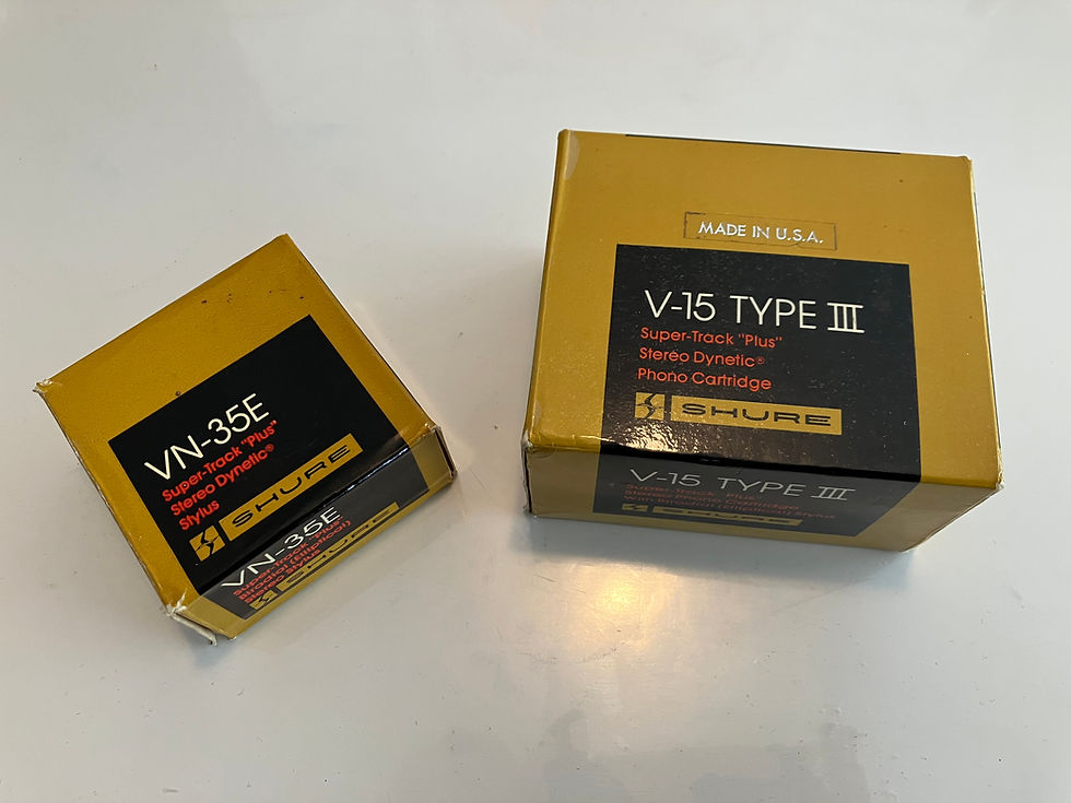Shure V15 Type III Cartridge plus extras | Turntable Guy