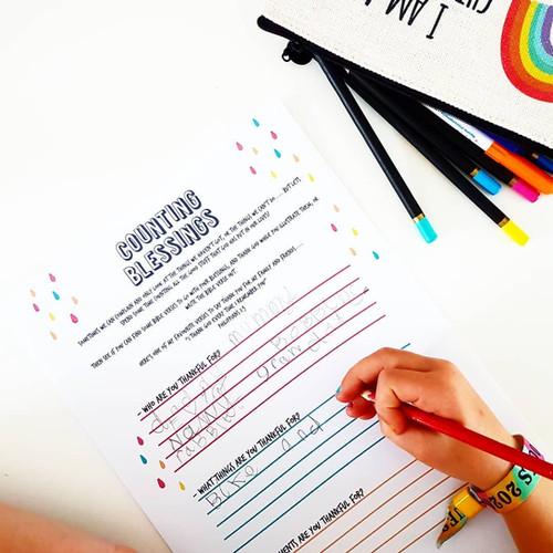 Counting Blessings Kids Free Printable | god-at-my-house