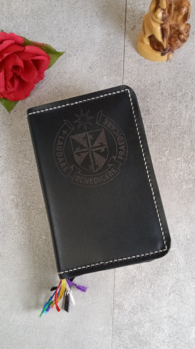 Father Lasance Black Missal Cover | Holy Queen Handmade