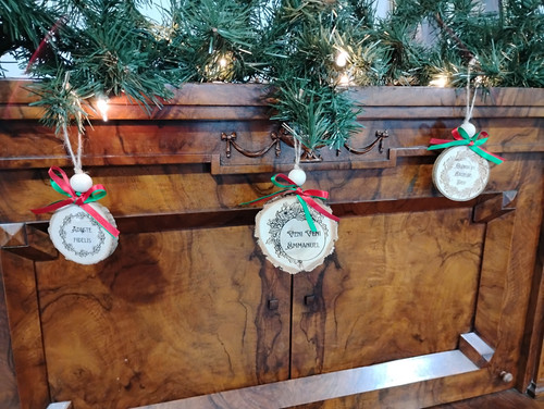 Nativity Hymn Ornaments | Holy Queen Handmade