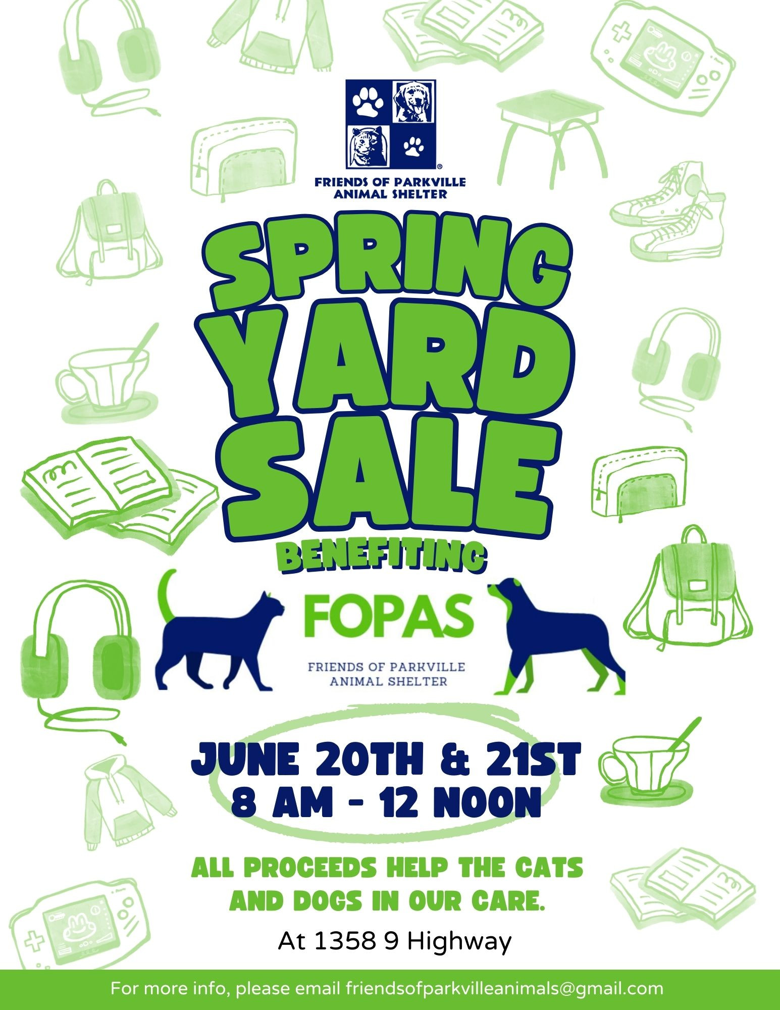 Spring Yard Sale Benefiting FOPAS | FOPAS