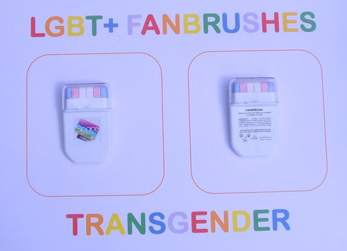 TRANSGENDER LGBT+ FACE & BODY PAINT FANBRUSH SUPPORTING SYP | Space ...