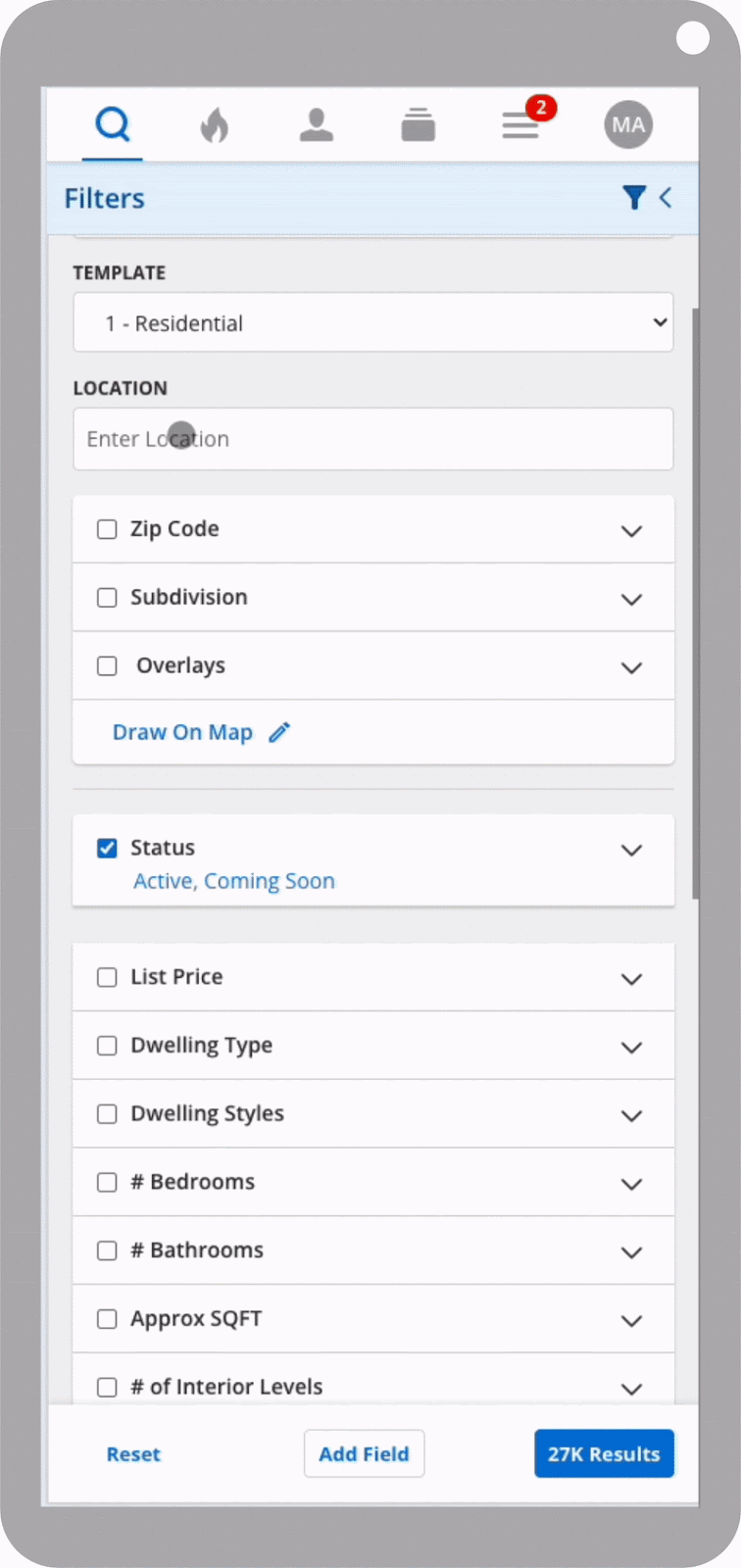 New Flexmls Pro App Features on iOS