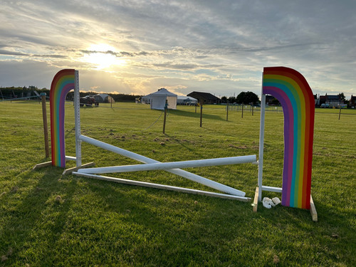 Rainbow Jump Set | Skyline Show Jumps