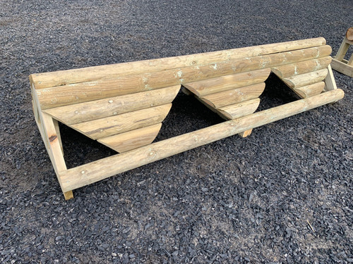 Shark Tooth/Ski Slope 50cm XC Fence (2.4m Wide) | Skyline Show Jumps