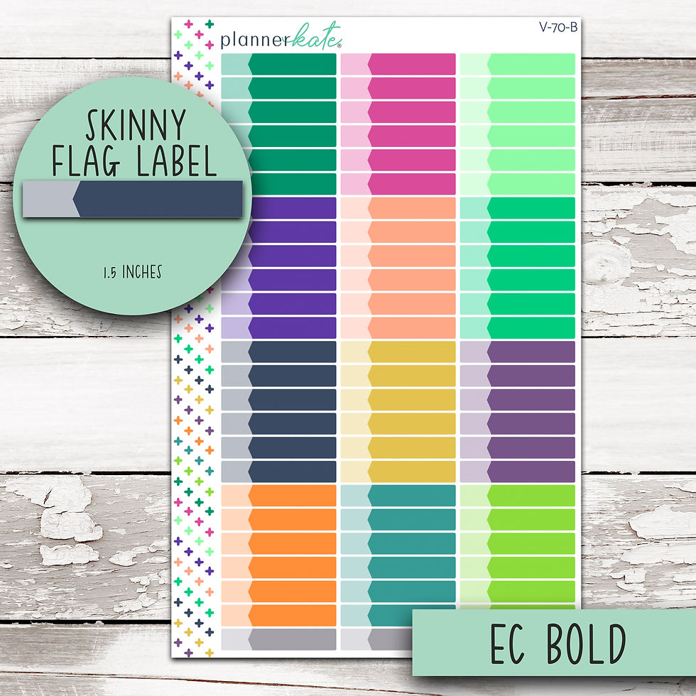 EC MONTHLY BOLD | PlannerKate