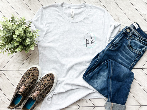 Official PK Logo Short Sleeve Tee (Font & Back Design) | PlannerKate