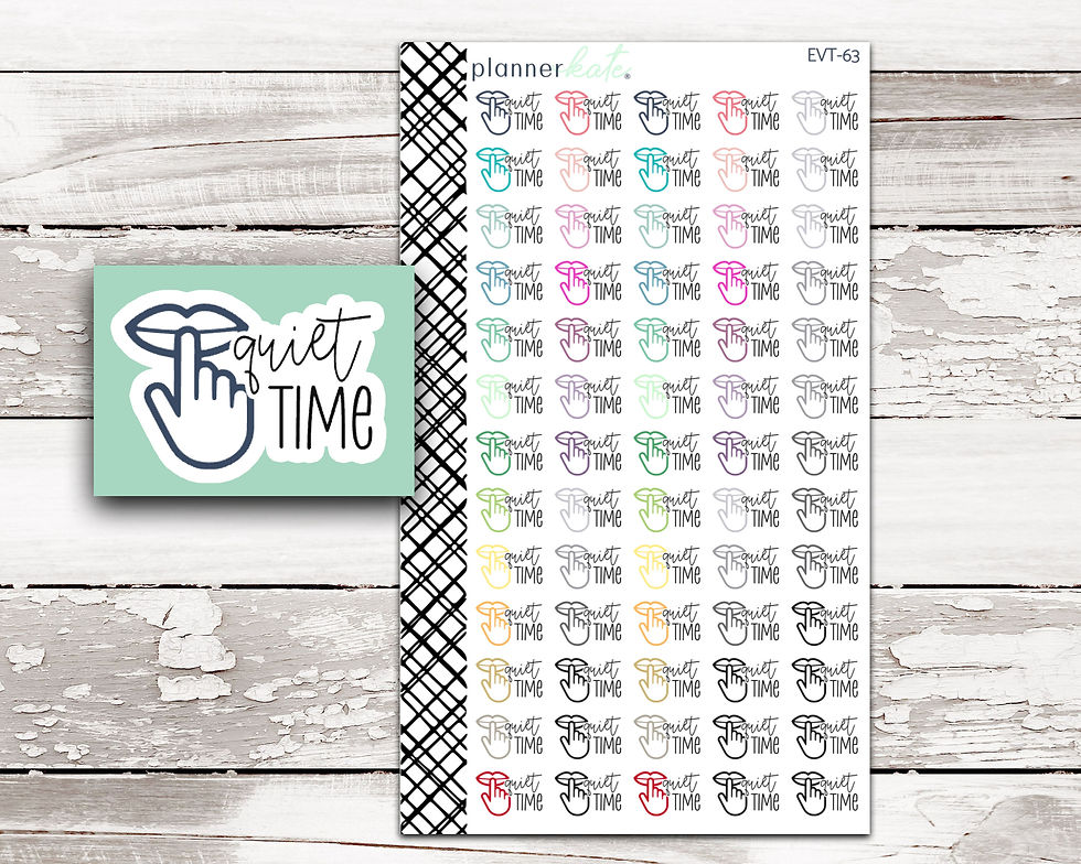 "EVT" MINI EVENT STICKERS | PlannerKate