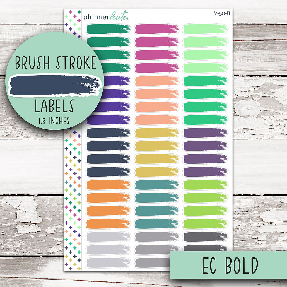 EC MONTHLY BOLD | PlannerKate