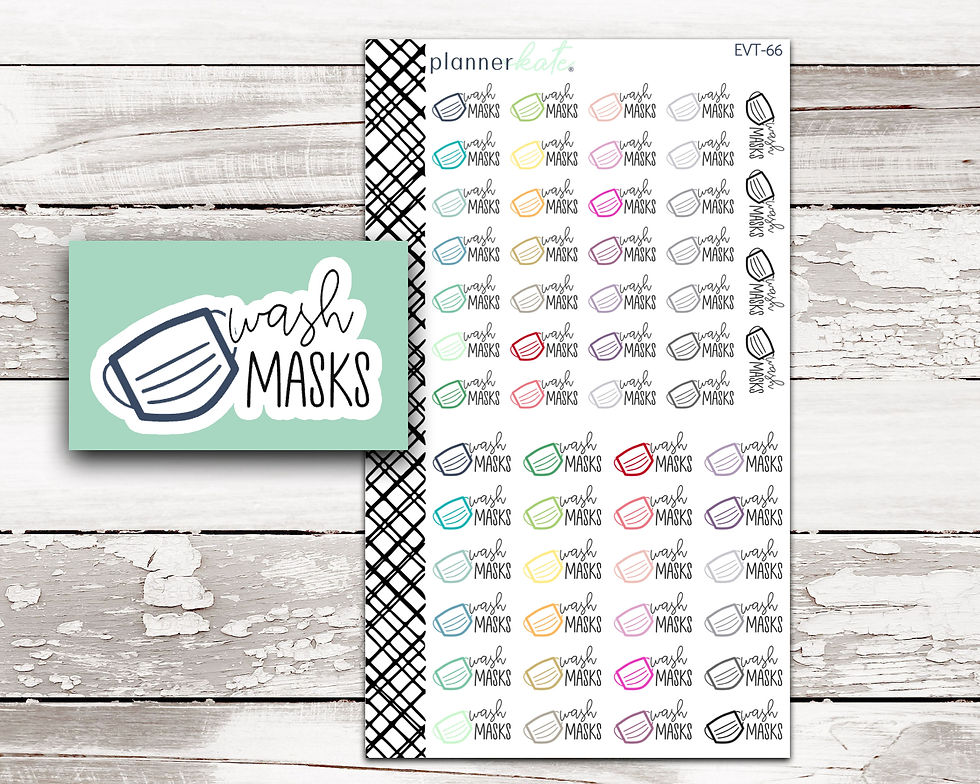 "EVT" MINI EVENT STICKERS | PlannerKate