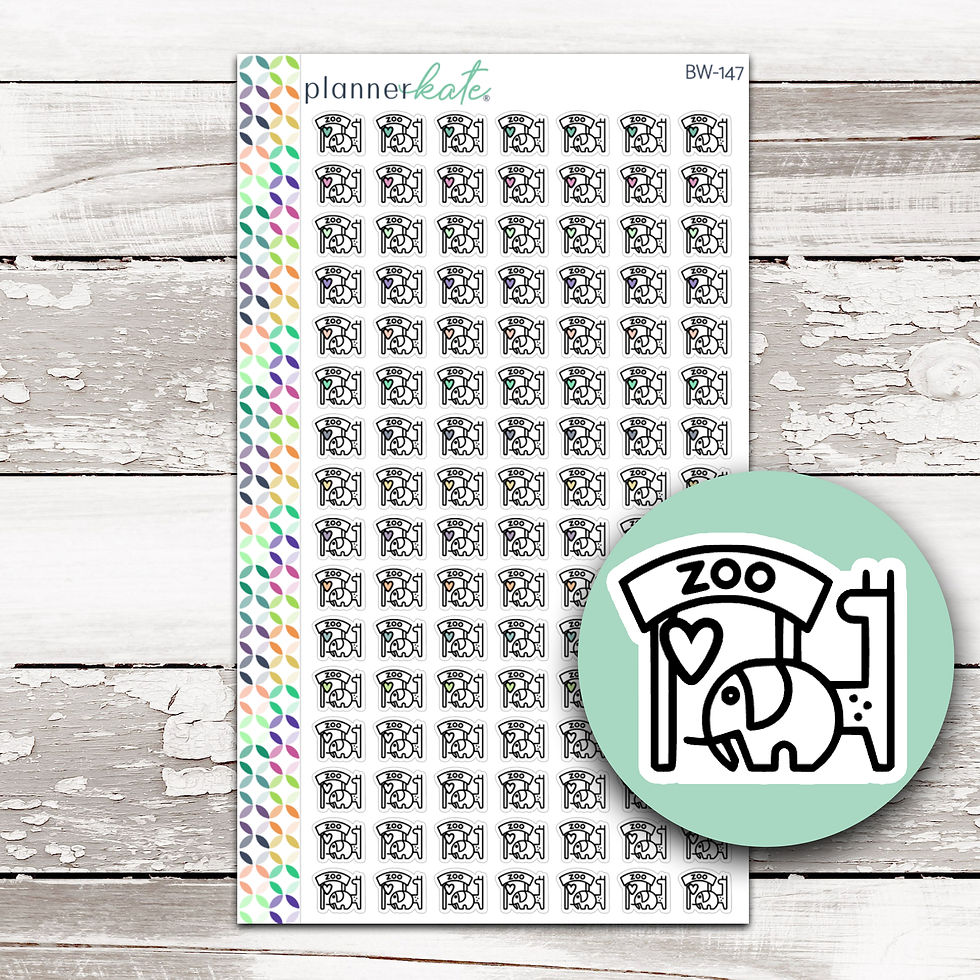 BW ICONS | PlannerKate