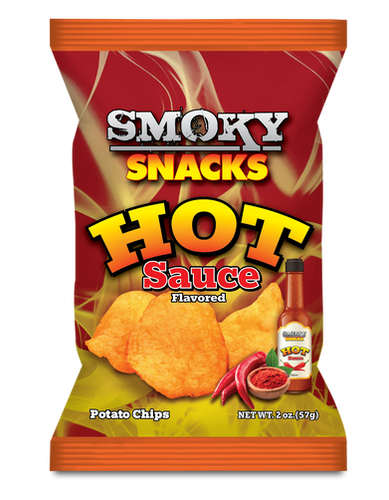 Smoky Hot Sauce Pot Chips | Smoky Snacks