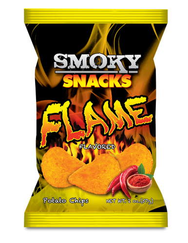 Smoky Flame Pot Chips | Smoky Snacks
