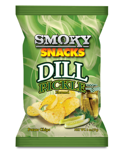 Smoky Dill Pickle Pot Chips | Smoky Snacks