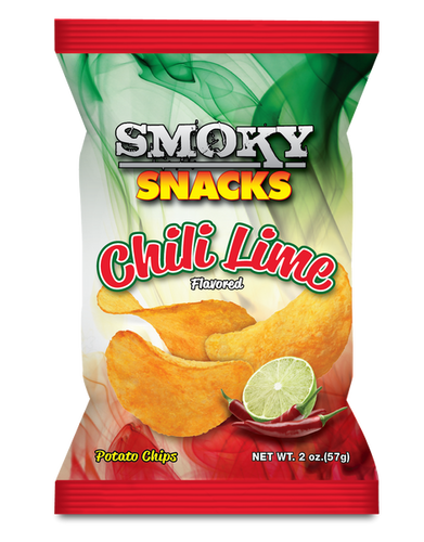 Smoky Chili Lime Pot Chips | Smoky Snacks